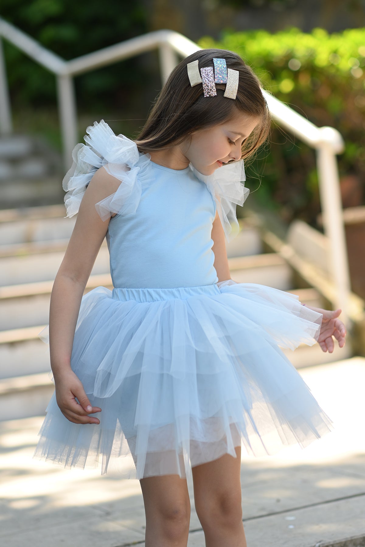 Cool Blue Tutu Takım | Mini Celebrities