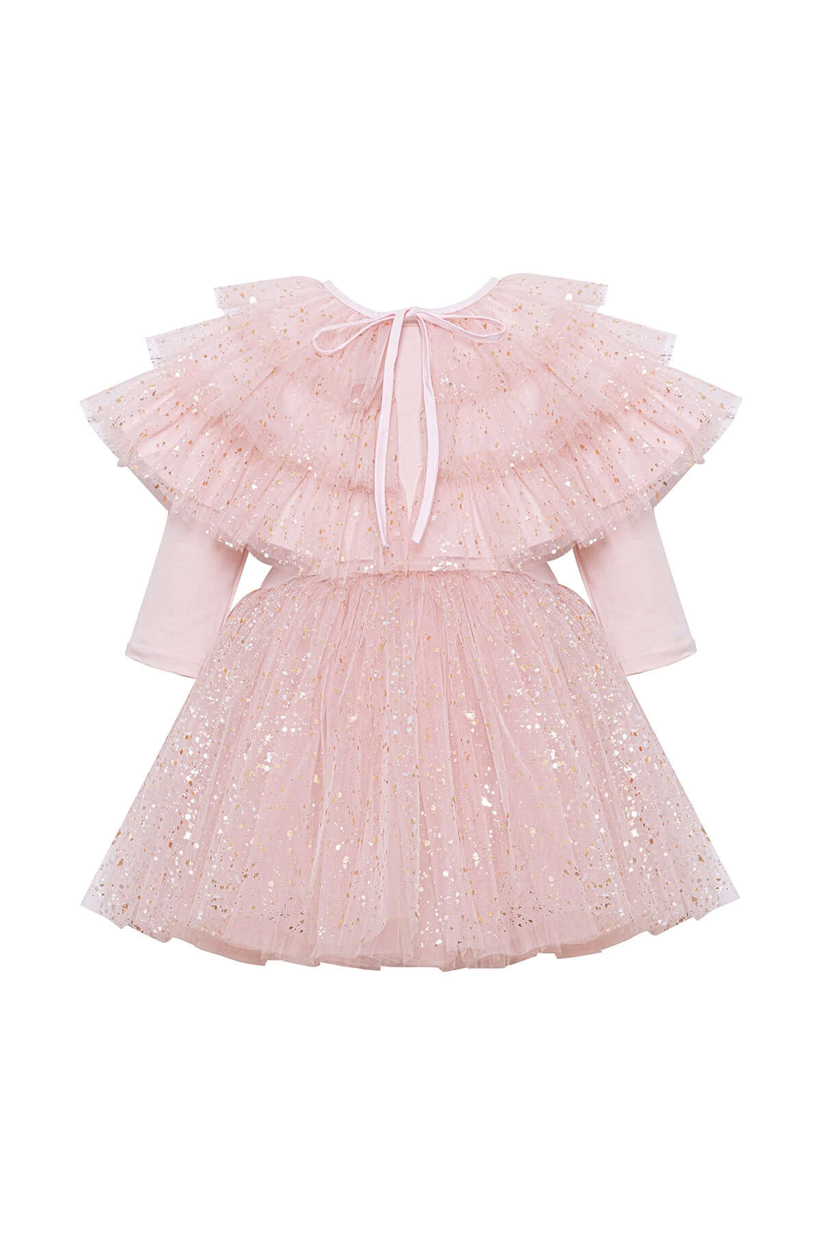 Full Shiny Pink Dress Set | Mini Celebrities