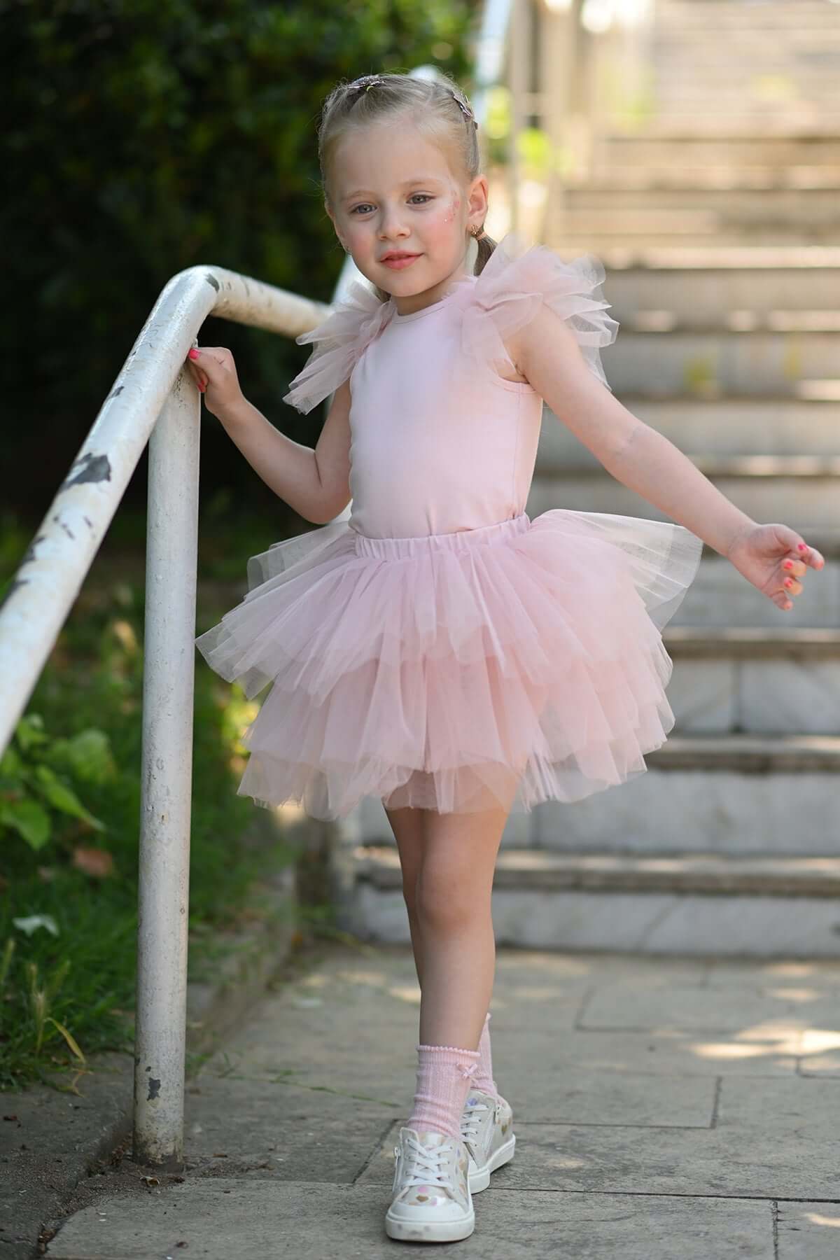 Soft Pınk Tutu Takım | Mini Celebrities