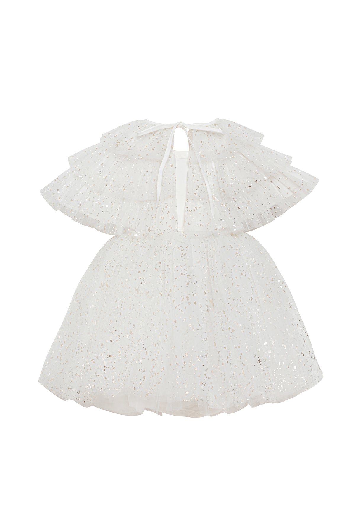 Sparkle White Pelerin | Mini Celebrities