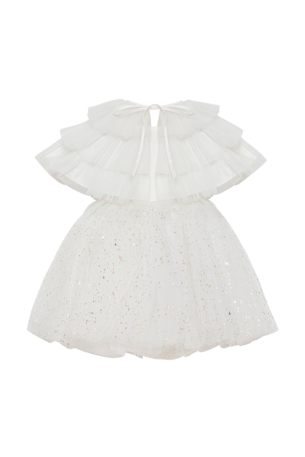 Sparkle White Dress Set | Mini Celebrities