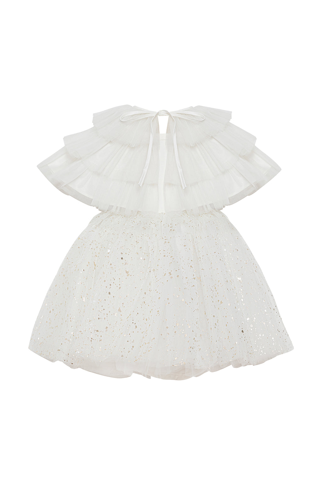 Sparkle White Dress Set | Mini Celebrities