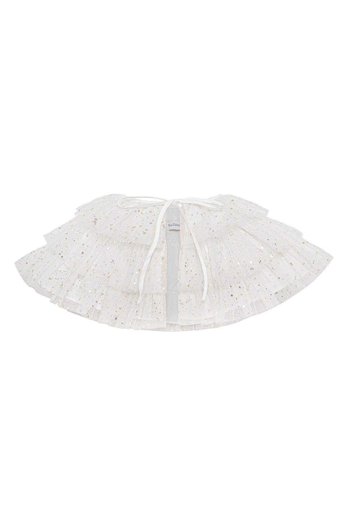 Sparkle White Pelerin | Mini Celebrities