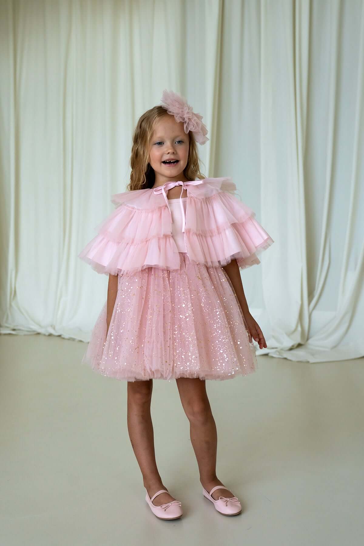 Sparkle Pink Dress Set | Mini Celebrities